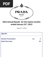 Prada Group Annual Report 2024 Summary | PDF | Income Statement ...