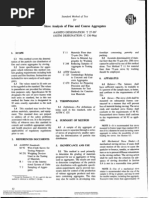 AASHTO Aggregate Size Specifications | PDF
