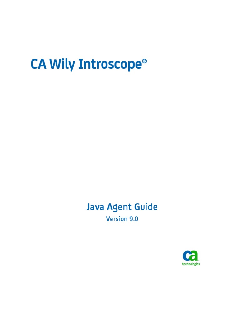 CA Wily Introscope | PDF | Java (Programming Language) | Java Virtual Machine