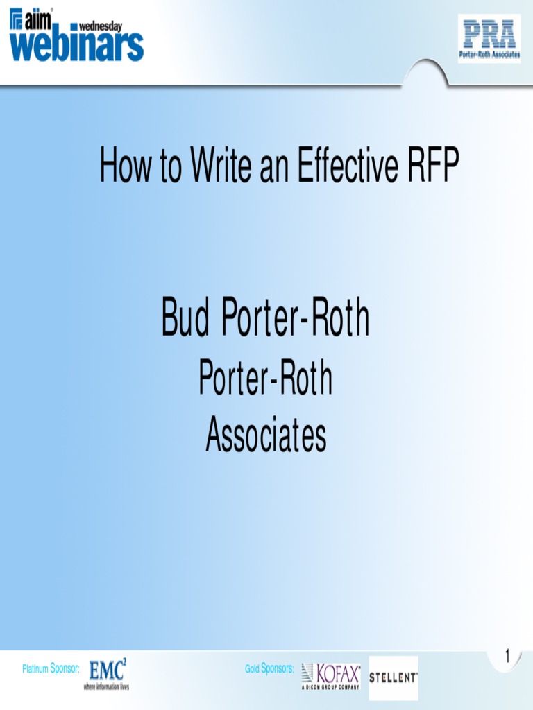 Ecm RFP | PDF | Request For Proposal | Records Management