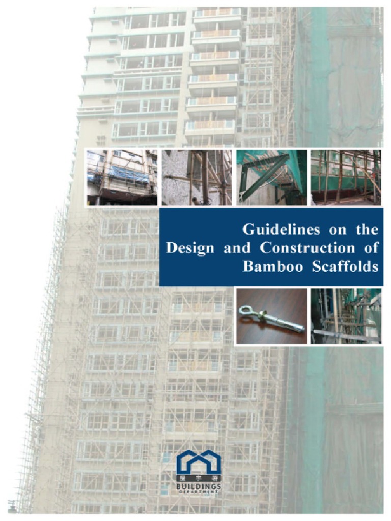 Bamboo Scaffold Design Guide | PDF | Scaffolding | Mechanical Engineering