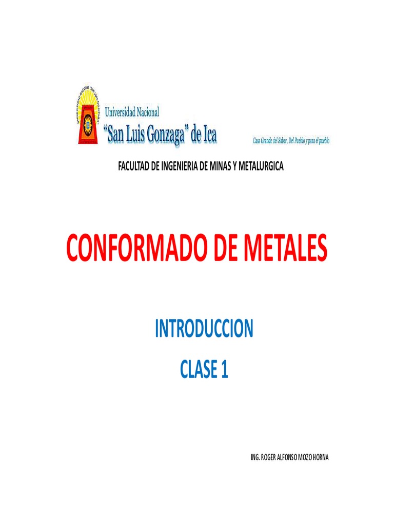 Conformado 1 | PDF