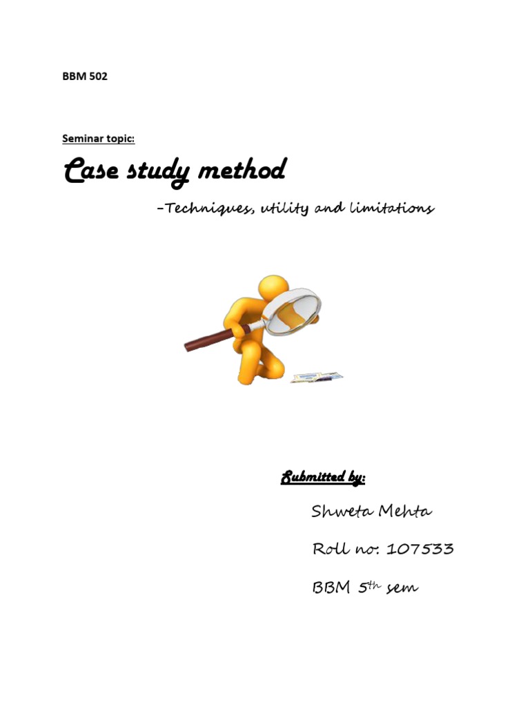 Case Study | PDF | Case Study | Quantitative Research