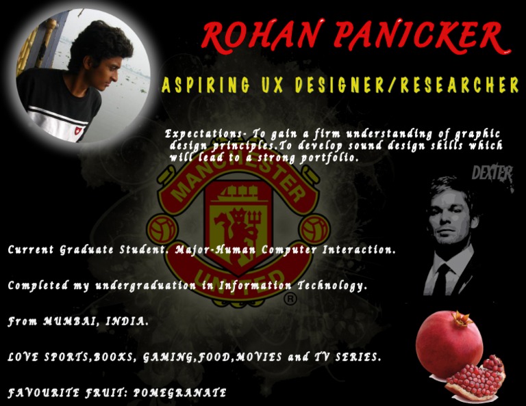 Rohan Panicker: Aspiring Ux Designer/Researcher | PDF