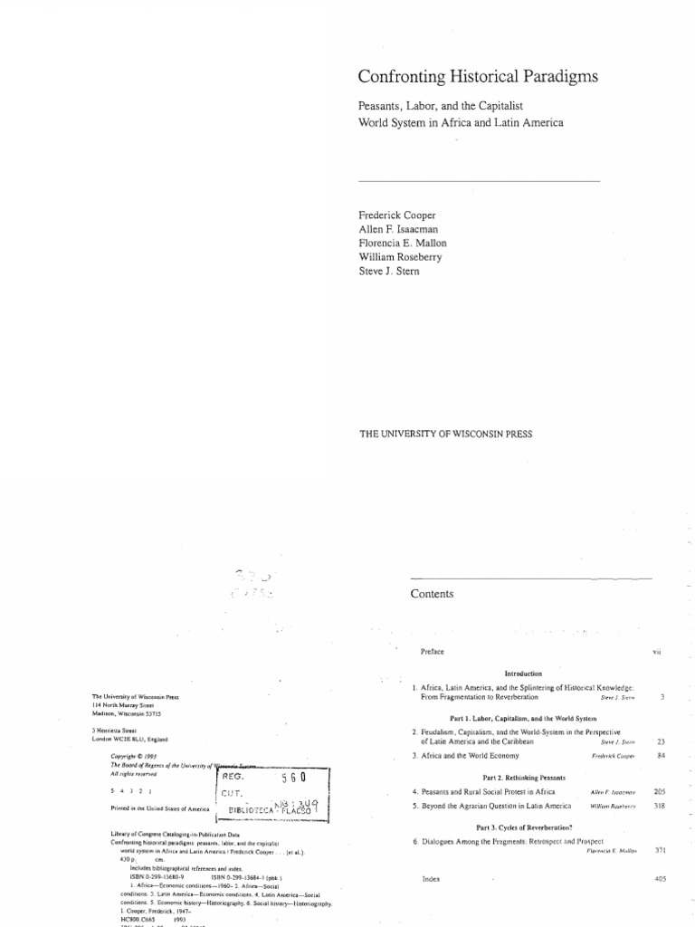 Roseberry, William - Beyond The Agrarian Question in Latin America ...