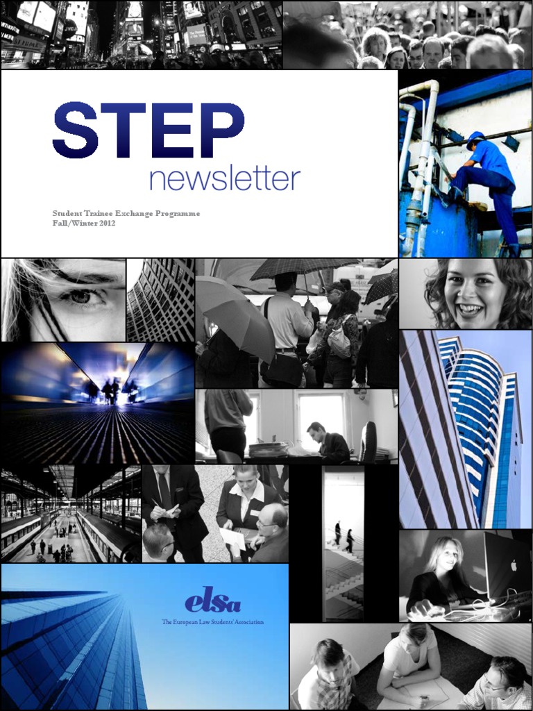 STEP Newsletter Frontpage | PDF