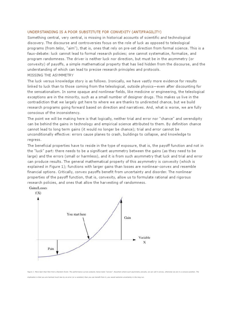 UNDERSTANDING THE BENEFITS OF OPTIONALITY AND UNCERTAINTY ...