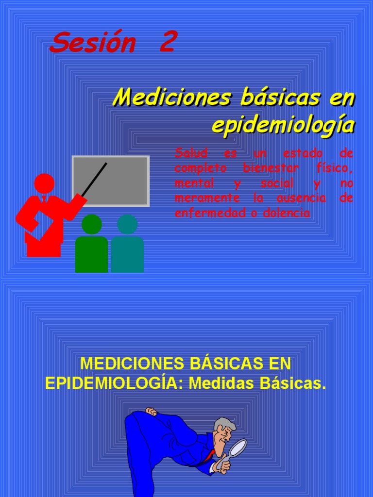 S02-Mediciones Básicas | PDF | Tasa de mortalidad | Epidemiología