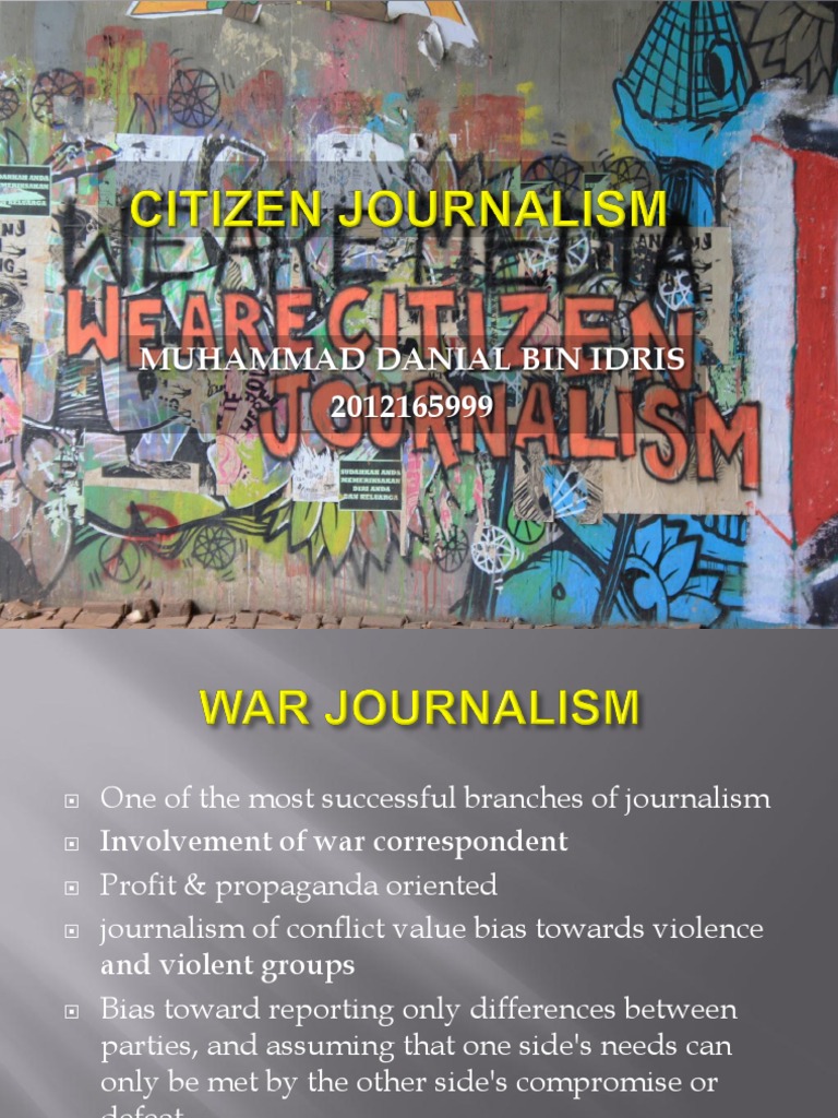 Rise of Citizen Journalism | PDF | Journalism | News