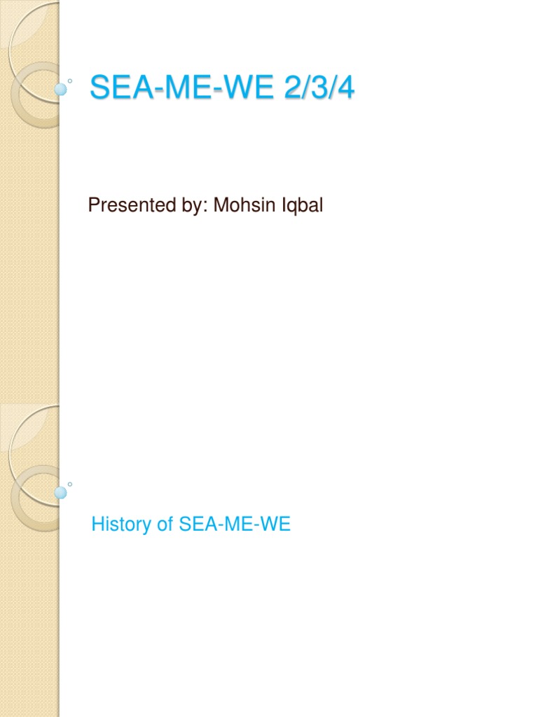 Sea-Me-We 3 | PDF | Telecommunications Equipment | Telecommunications ...