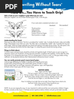 HWT Developmental Teaching Order Letter Formation | PDF | Writing | Text