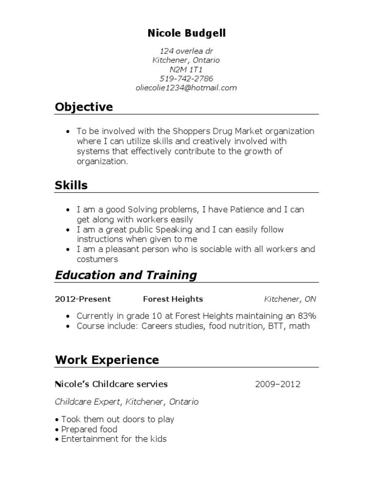 Resume Template | PDF | Career & Growth