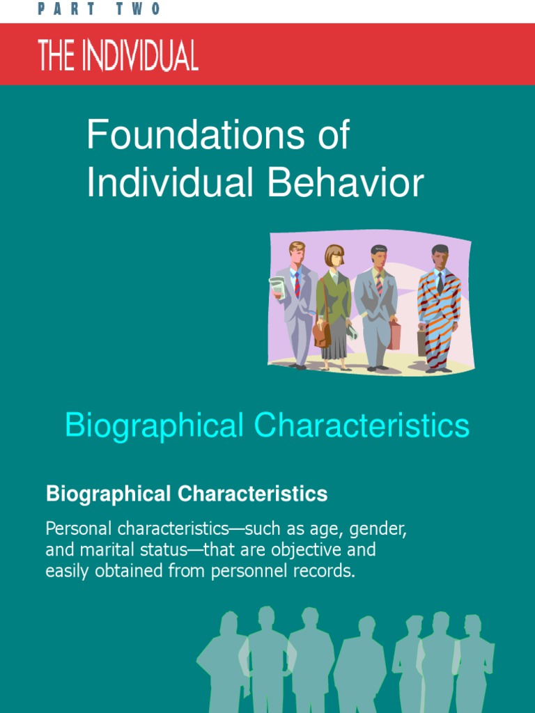 2 - Foundation of Individual Behavior Organisational Behaviour | PDF | Classical Conditioning ...