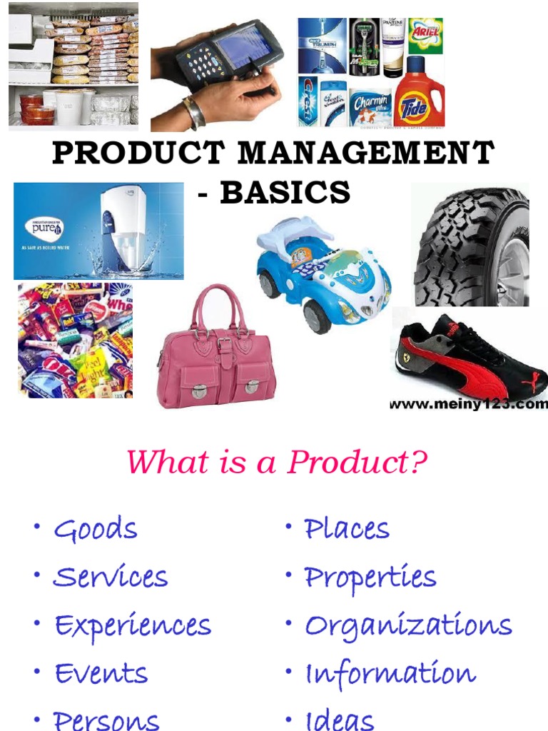 Product Management - Basics | PDF | Final Good | Product (Business)