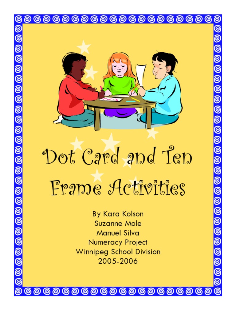 Dot Card and Ten Frame Activities | PDF | Dice | Epistemology