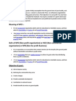 Constitution Template For Non Profit Organisation | PDF | Board Of ...