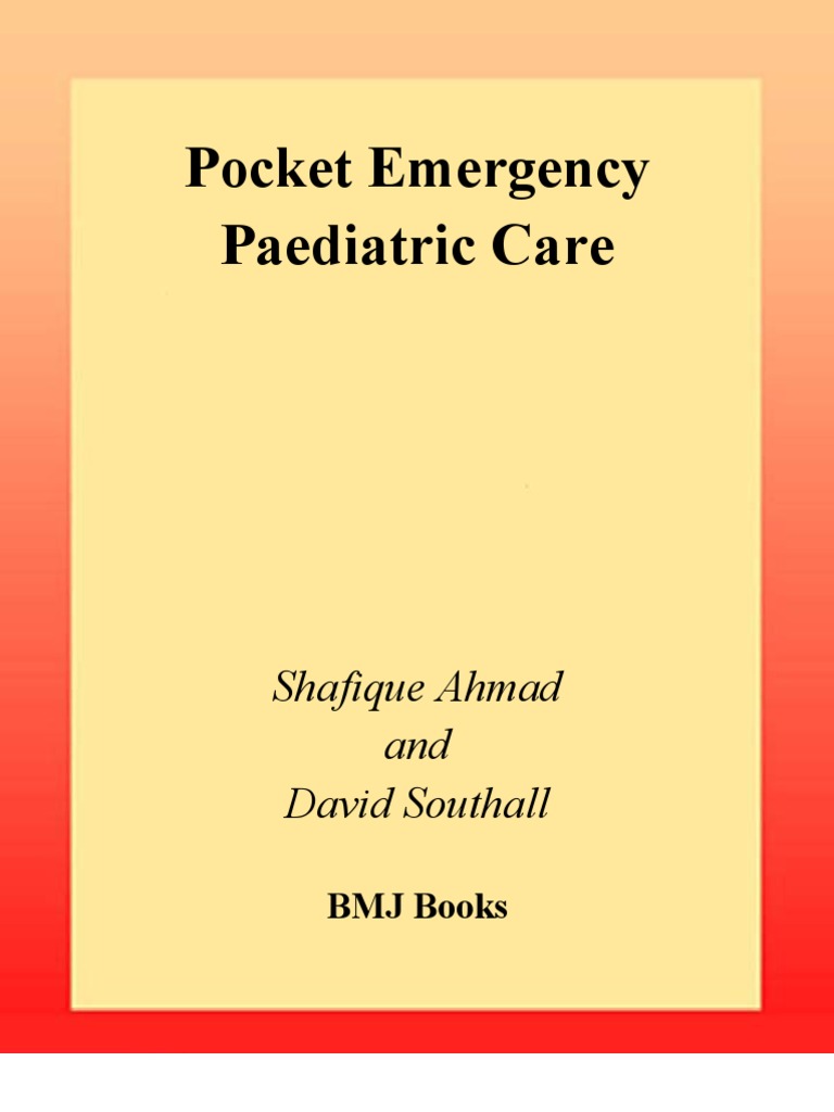 Pocket Emergency Paediatric Care | PDF | Shock (Circulatory ...