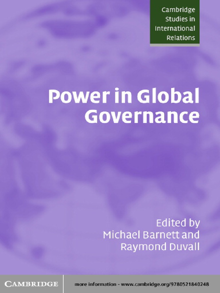 Power in Global Governance | PDF