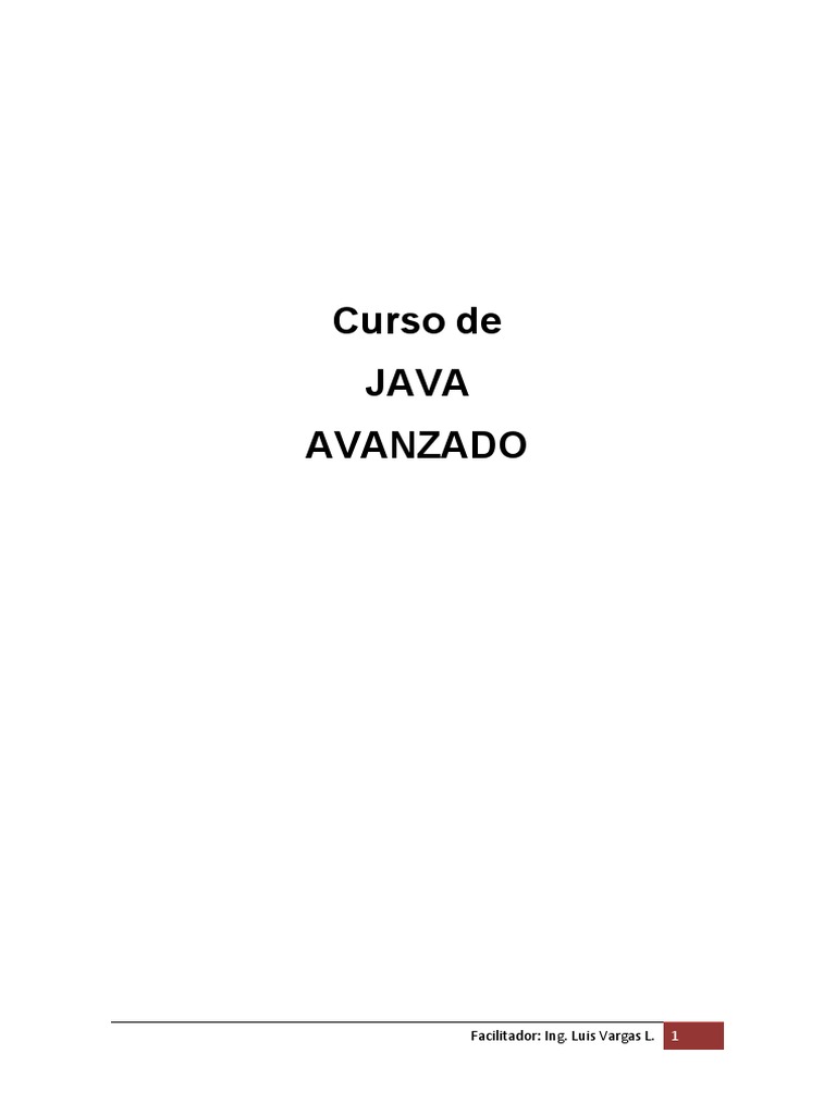 Manual de Usuario Java | PDF | Páginas del servidor Java | Enterprise ...