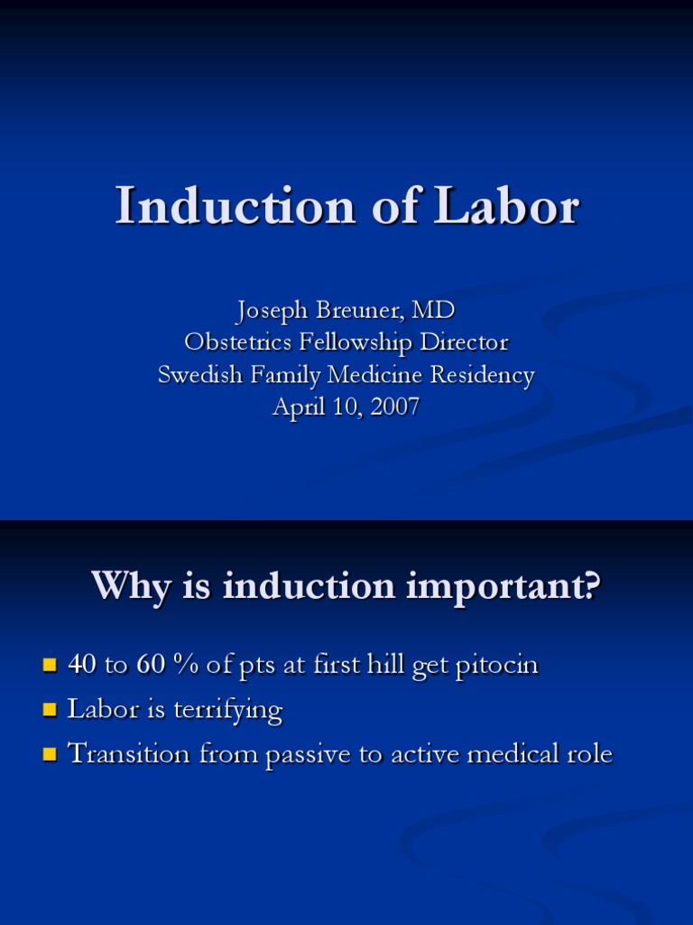 Induction of Labor | PDF