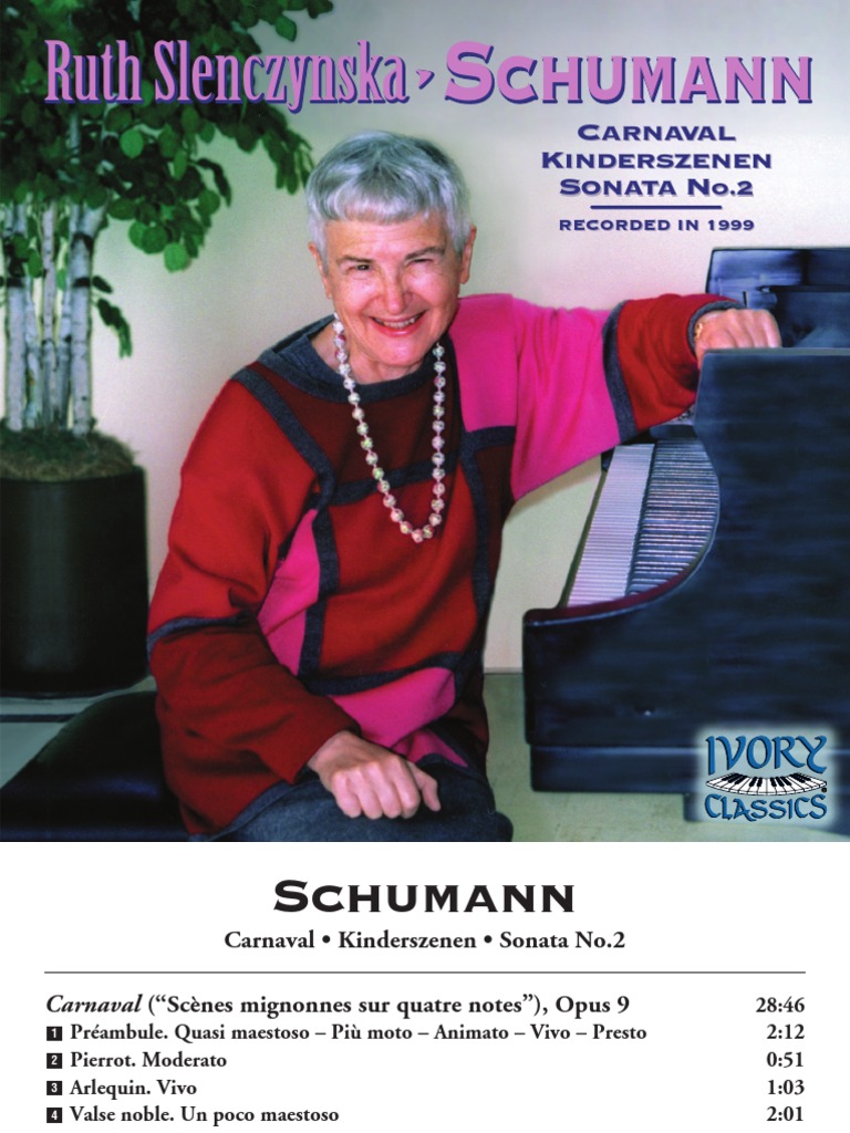 Booklet Schumann | PDF | Robert Schumann | Classical Music