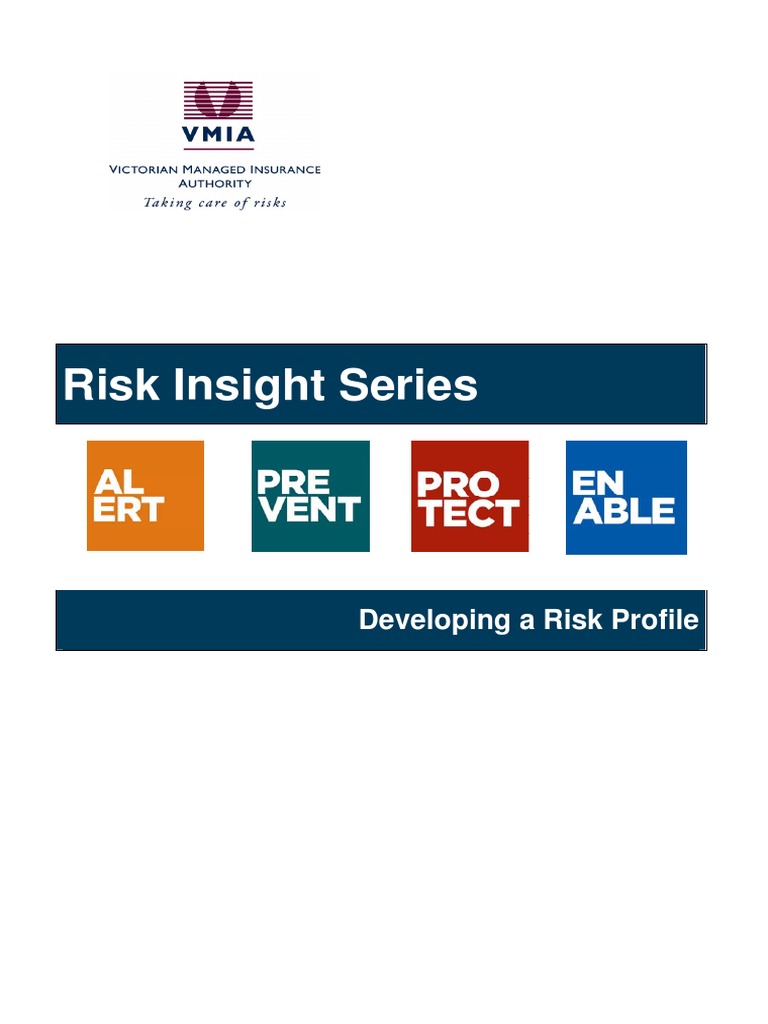 Developing an Effective Risk Profile: Guidance on Establishing Risk ...