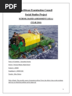 Social Studies Sba | PDF | Air Pollution | Pollution