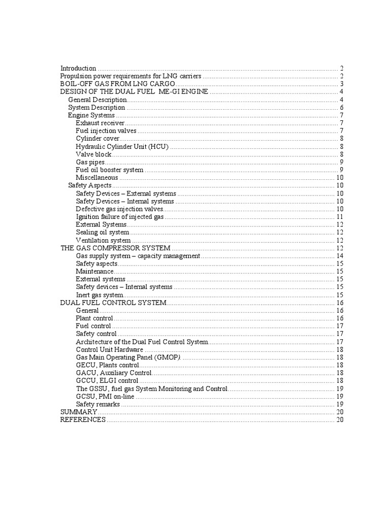 ME - GI Engines For LNG Vessels | PDF | Marine Propulsion | Natural Gas