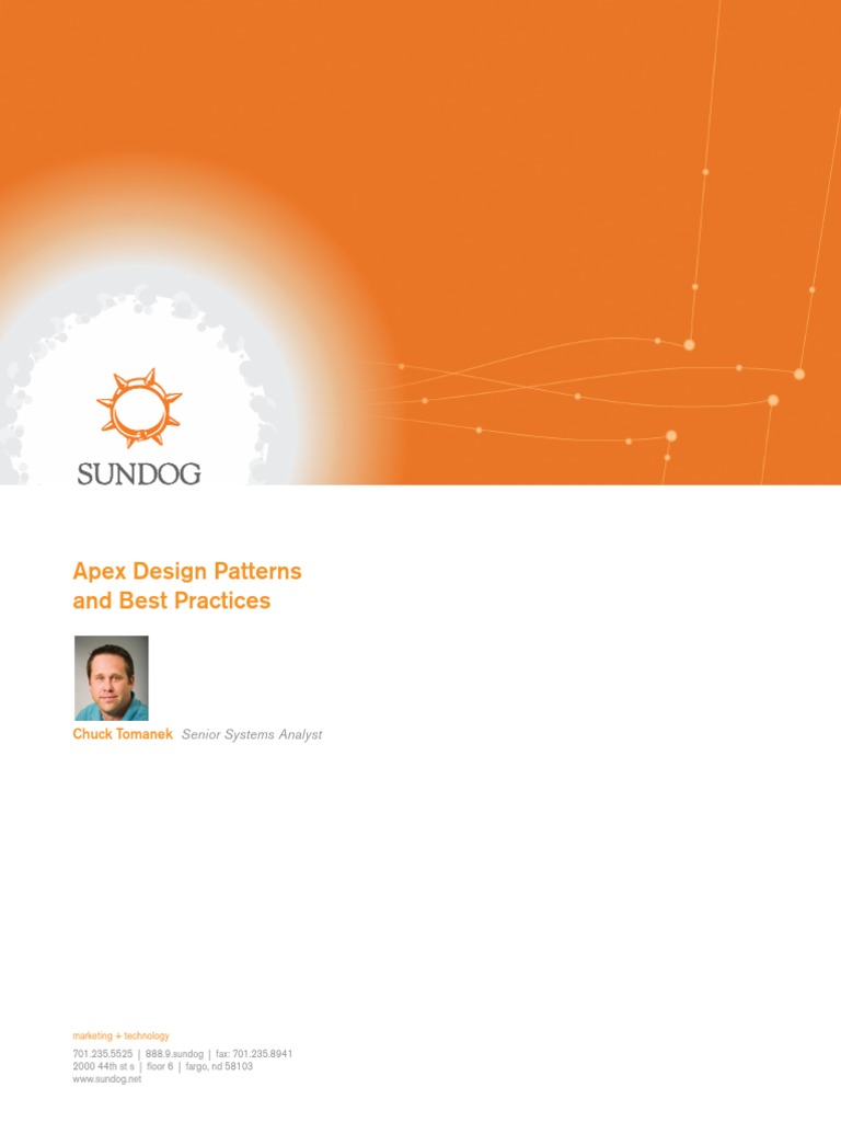 Apex Design Patterns | PDF | Unit Testing | Salesforce.Com