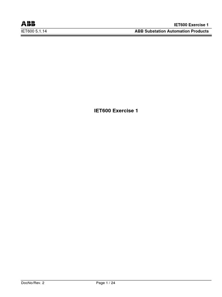 Configuring GOOSE Messaging Between Two ABB Relays for Substation ...