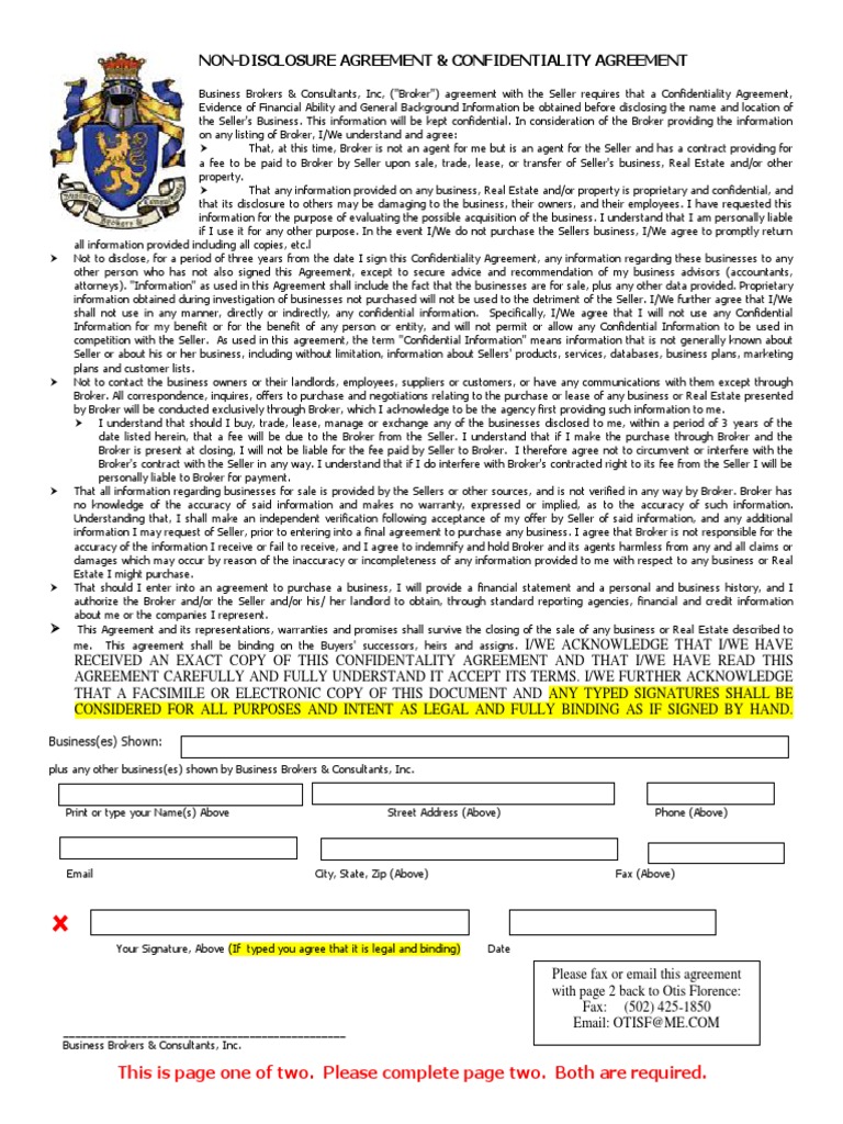Digital Nda Form | PDF | Non Disclosure Agreement | Private Law