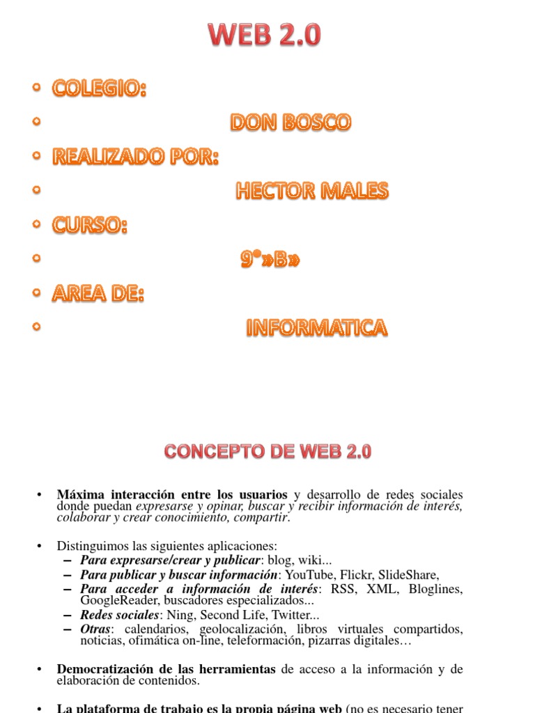 Web 2 | PDF | Informática