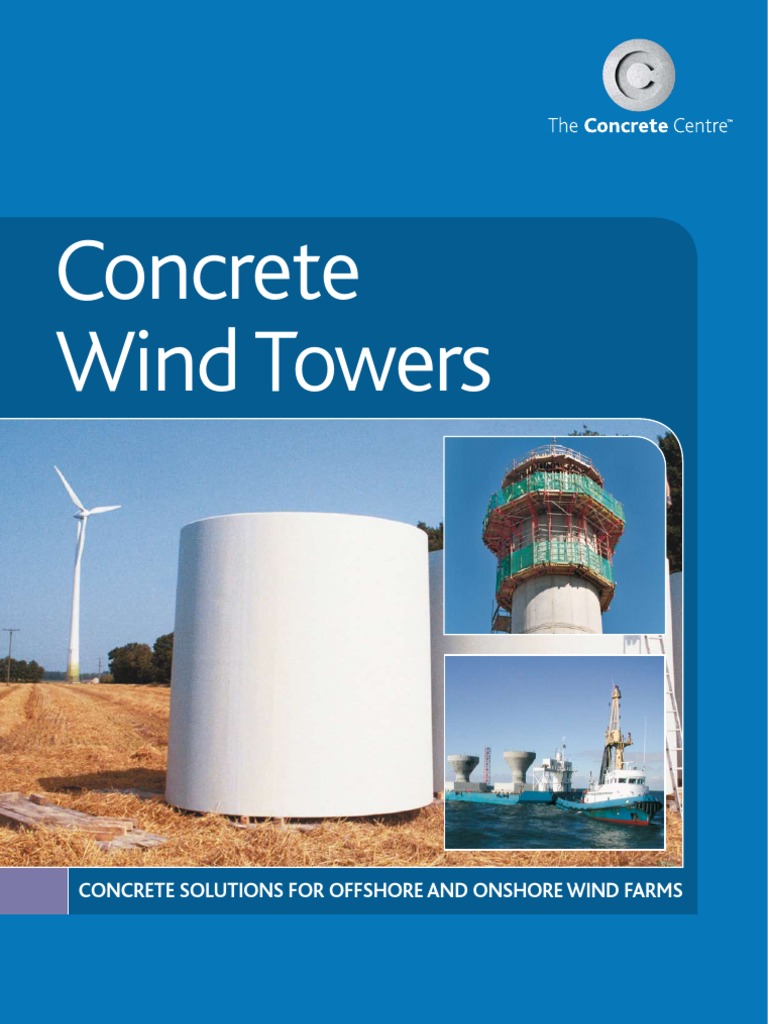 Concrete Windmills | PDF | Wind Power | Prestressed Concrete