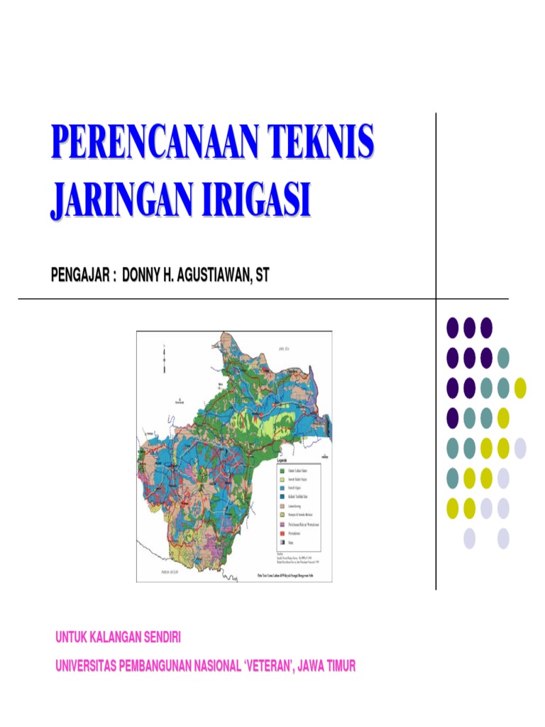 Perencanaan Irigasi Petak Tersier | PDF | Teknologi & Rekayasa