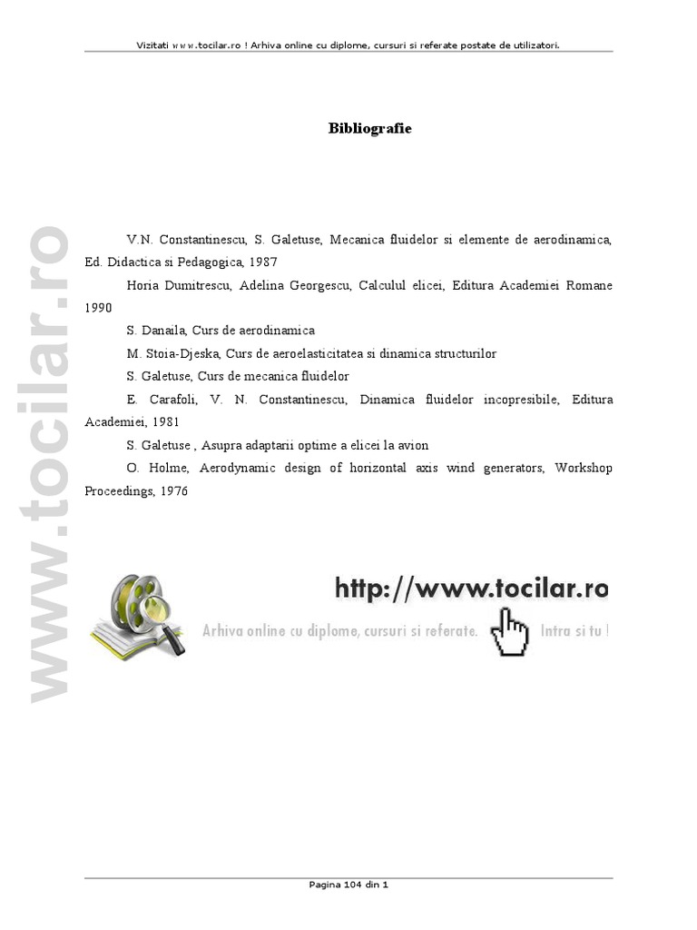 Bibliografie Proiect Diploma Licenta | PDF