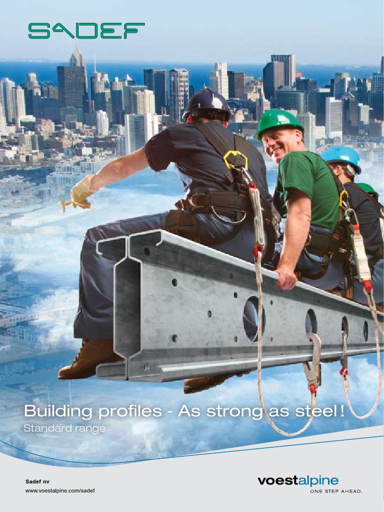 SADEF-Standard Building Profiles | PDF | Corrosion | Steel