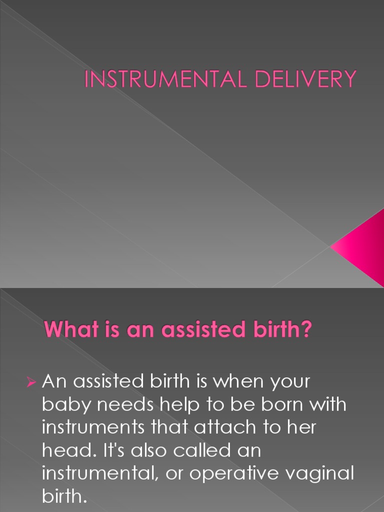 Instrumental Delivery | PDF
