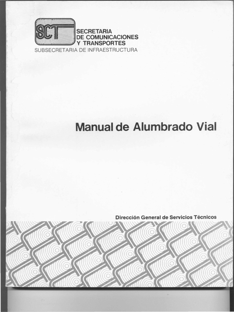 SCT Manual de Alumbrado Vial | PDF