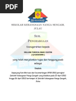 Contoh Sijil Penghargaan Ajk | PDF