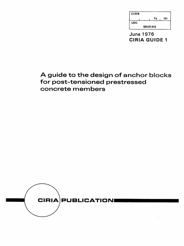 CG 1 Anchor Block Design | PDF
