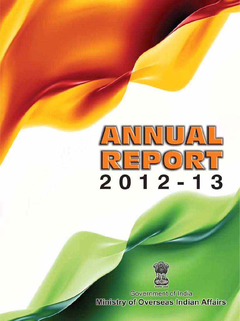 Annual Report 2012 2013 Pdf Government Politics General