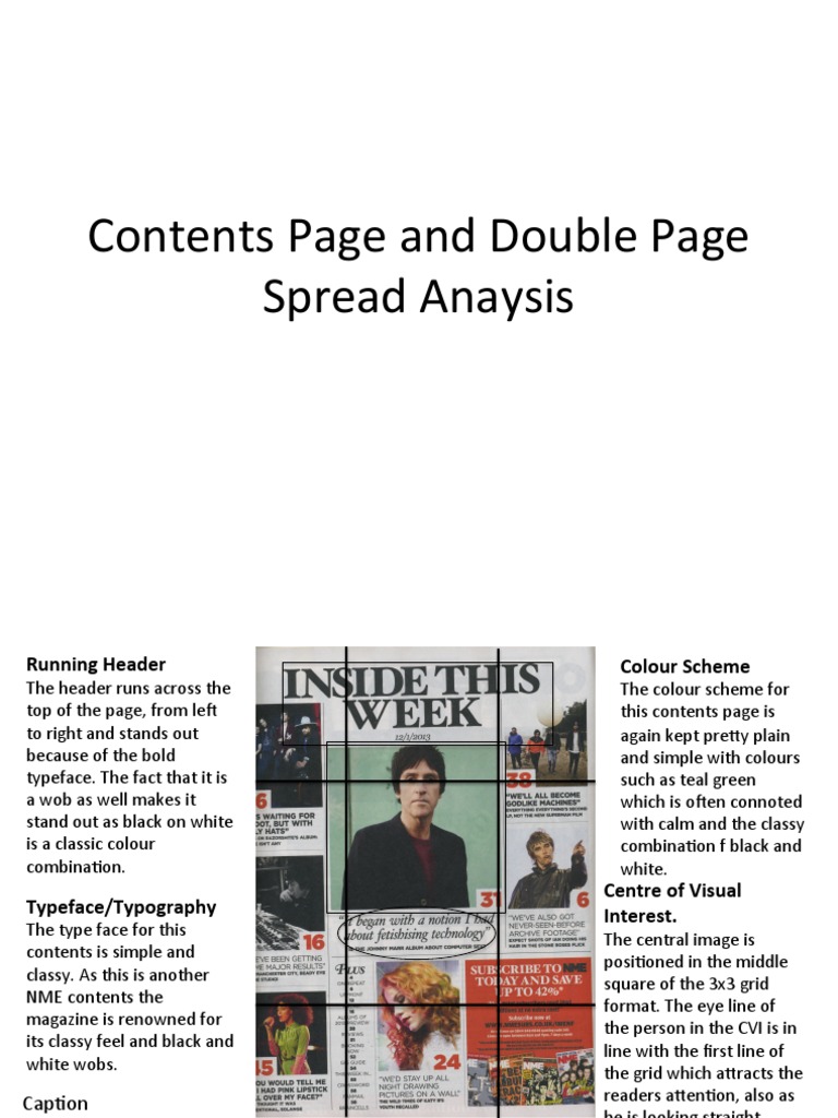 Cover Analysis Powerpoint | PDF