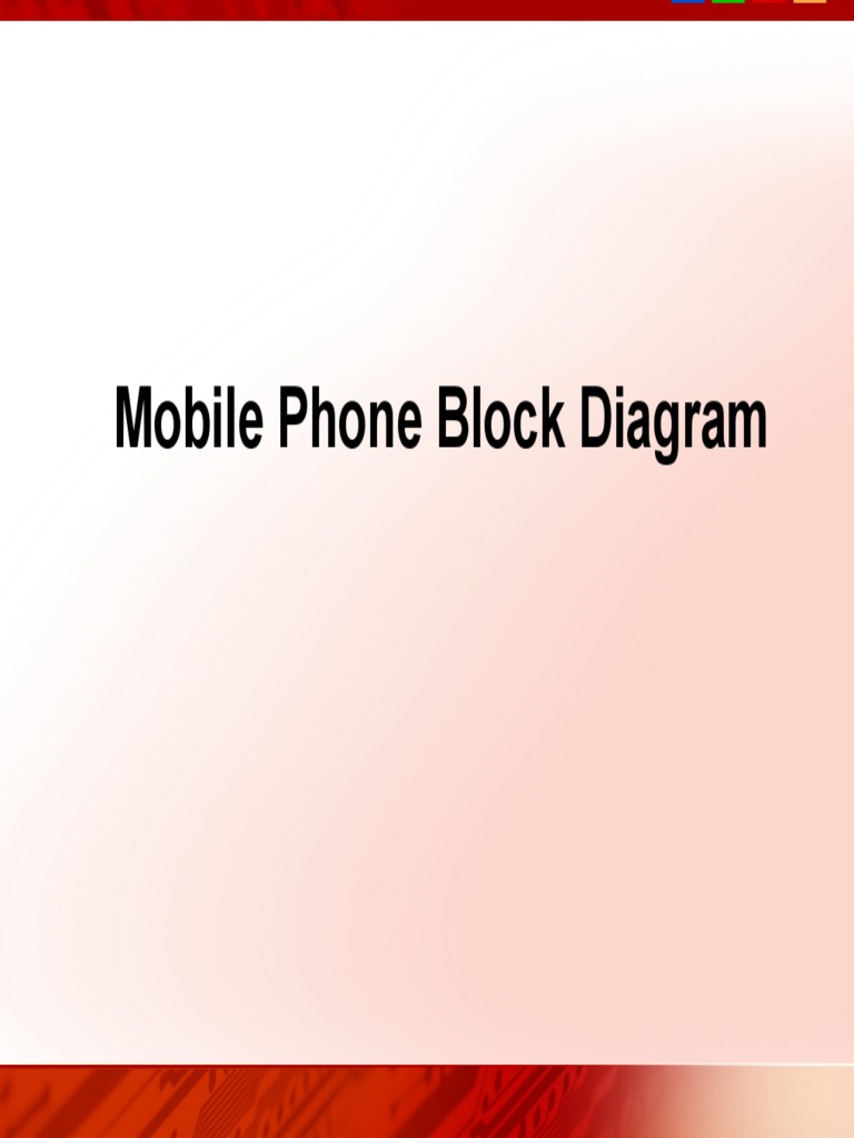 Mobile Phone Block Diagram Overview | PDF | Technology & Engineering