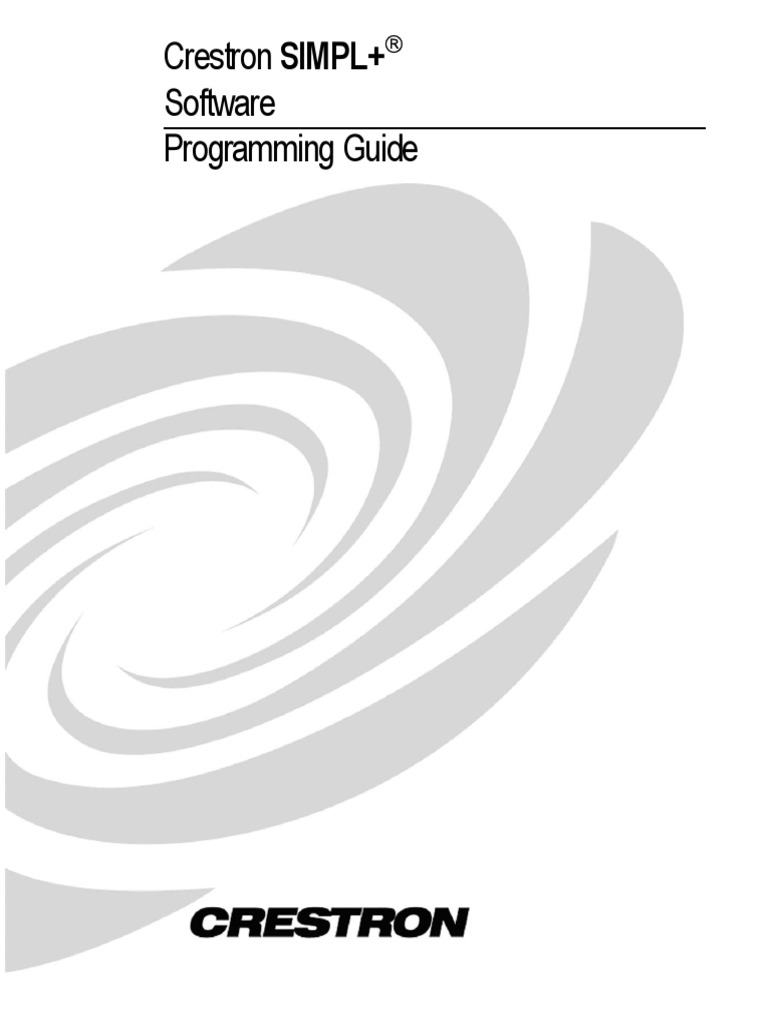 PG SW Simpl Plus | PDF | Computer Program | Programming