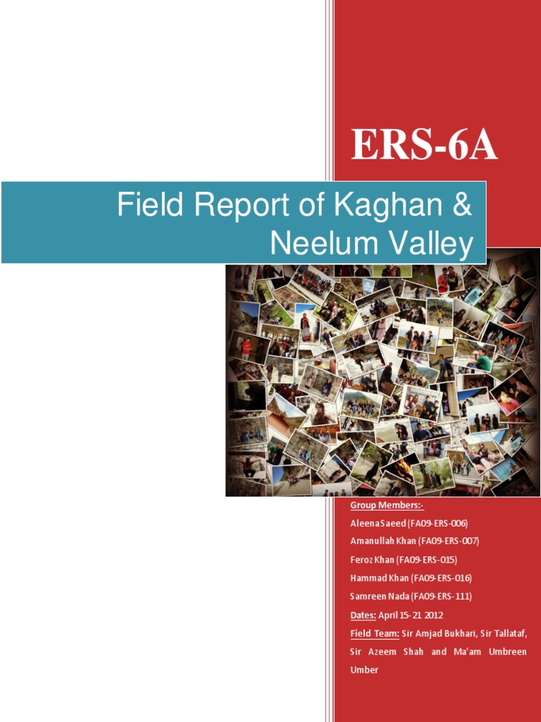Field Report Kaghan and Kashmir | PDF | Granite | Petrology
