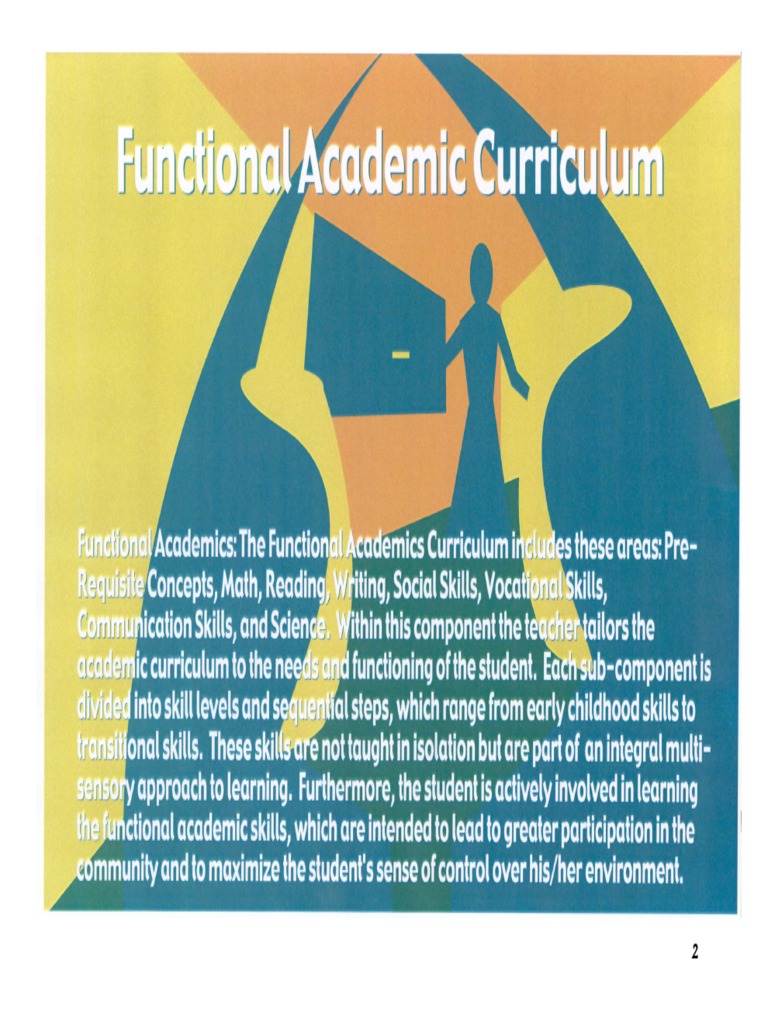 Functional Curriculum | PDF | Reading (Process) | Phonics