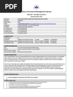 NSU BBA Course List | PDF | Economics | Business