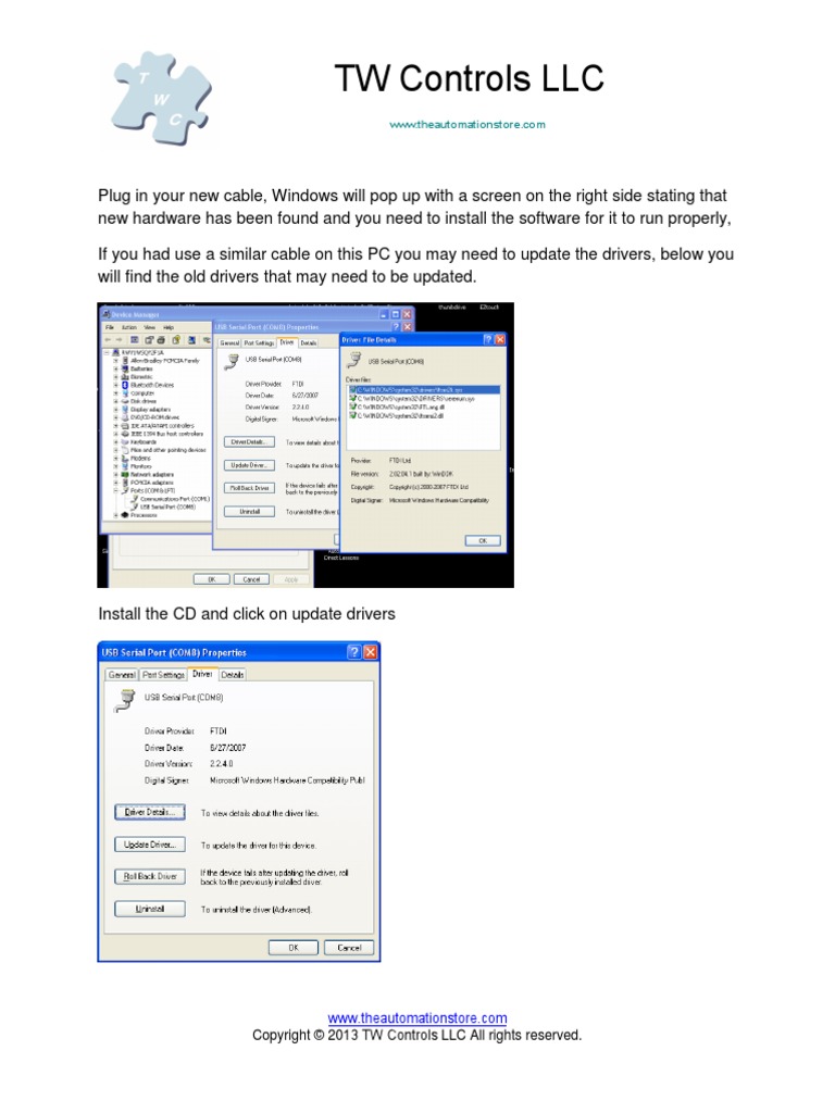 1747 UIC Procedure | Download Free PDF | Device Driver | Personal Computers