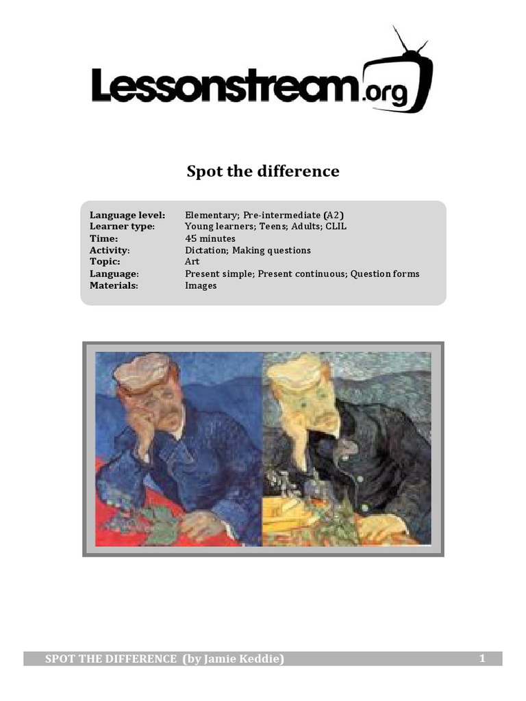 Spot The Difference1 | PDF