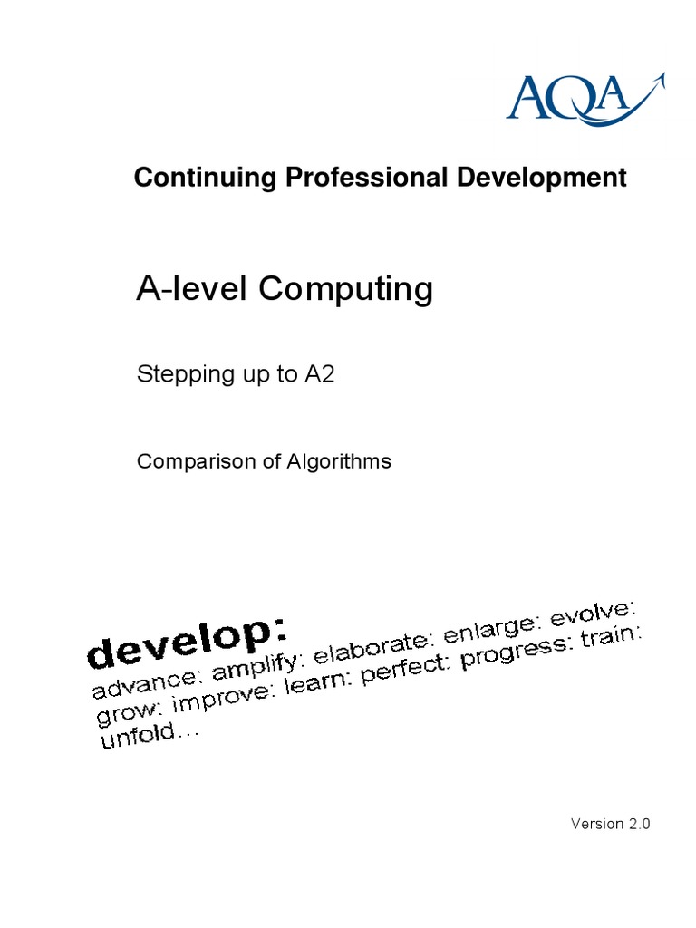 Comparison Of Algorithms Pdf Time Complexity Computational Complexity Theory